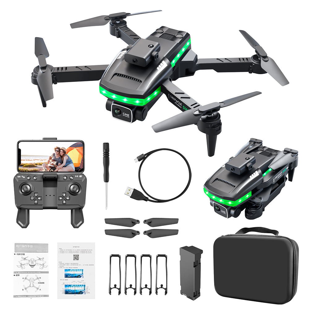 S162 Mini RC Drone,HD Dual Camera,2.4G WIFI FPV Four-sided Obstacle Av – SKYMONSTER-RC