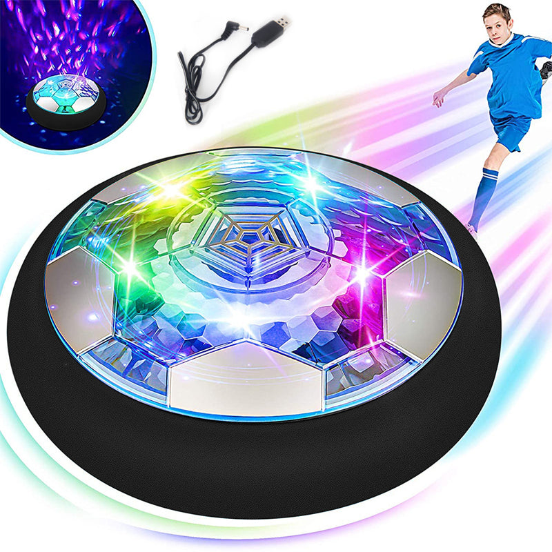 Hover Soccer Ball with LED Light and Foam Bumper Indoor Outdoor Toys A ...