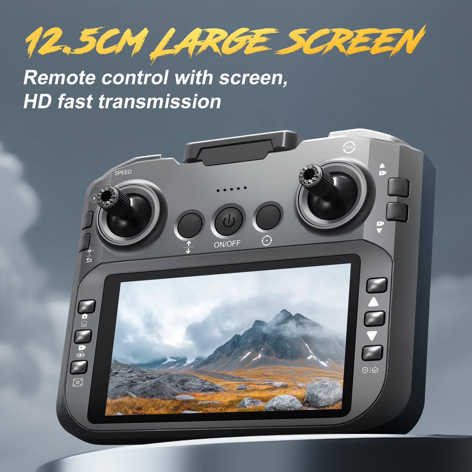 Brushless Motor RC Drones, Remote Control Screen, Optical Flow Positio ...